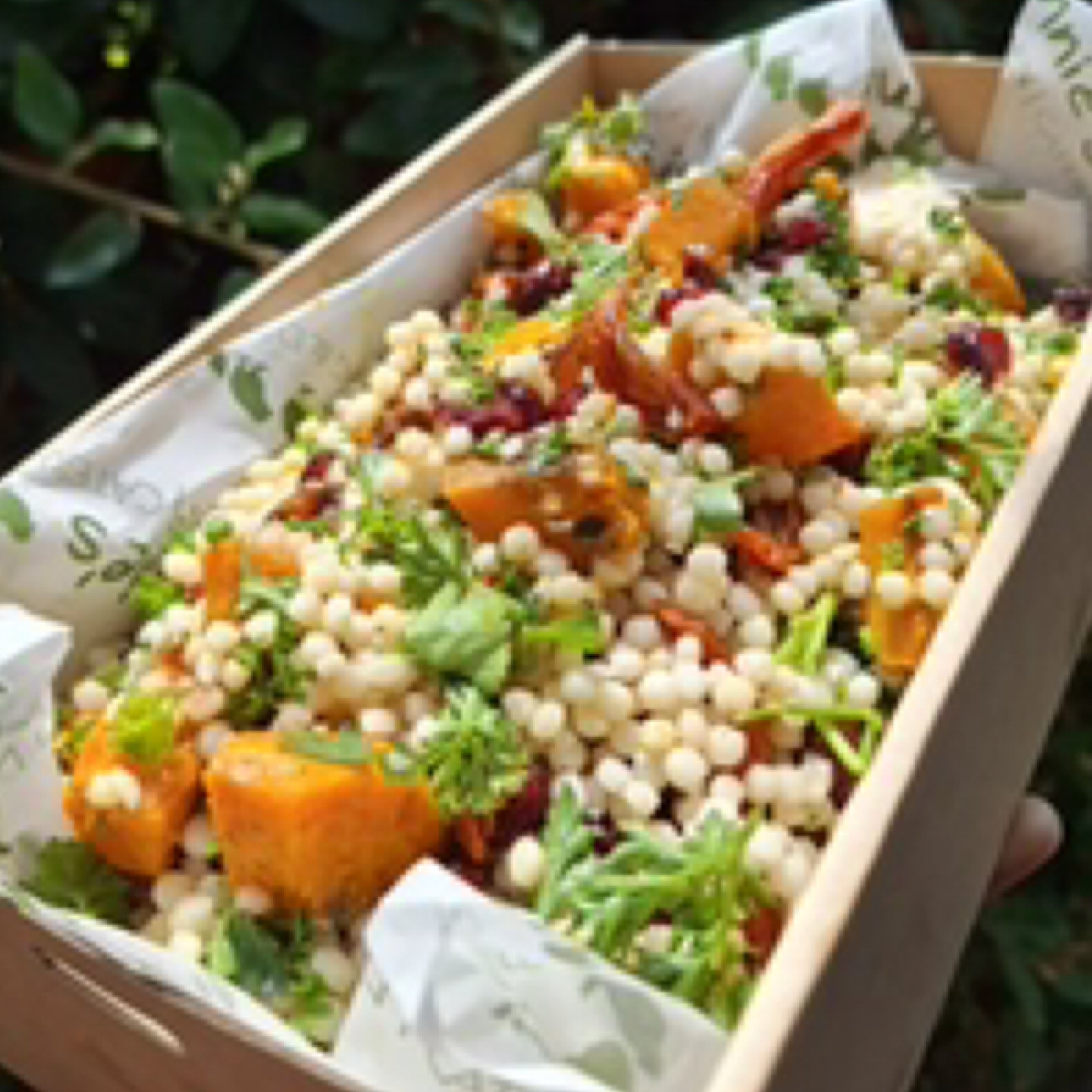 Pearl Cous Cous Salad with Lemon Dressing (V) (Serves approx. 10-12 ...