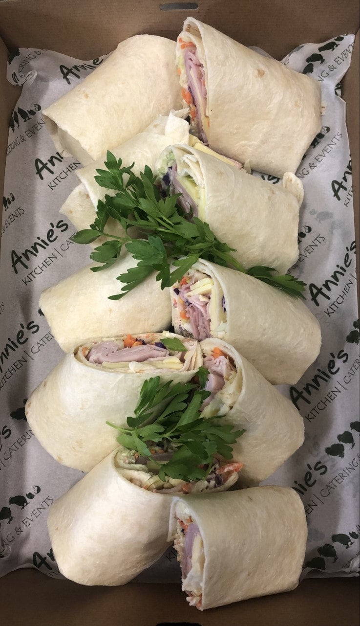 Annie's Wrap Box (Serves 10 x 1/2 wrap per person) | Annie's Provedore ...